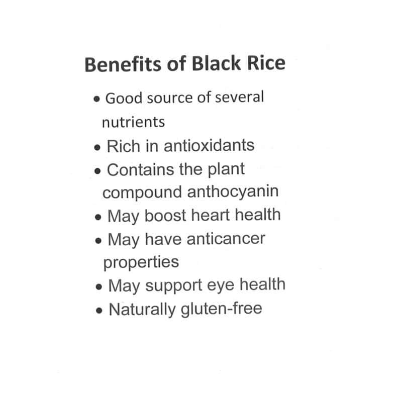 Black Rice – Total Organics